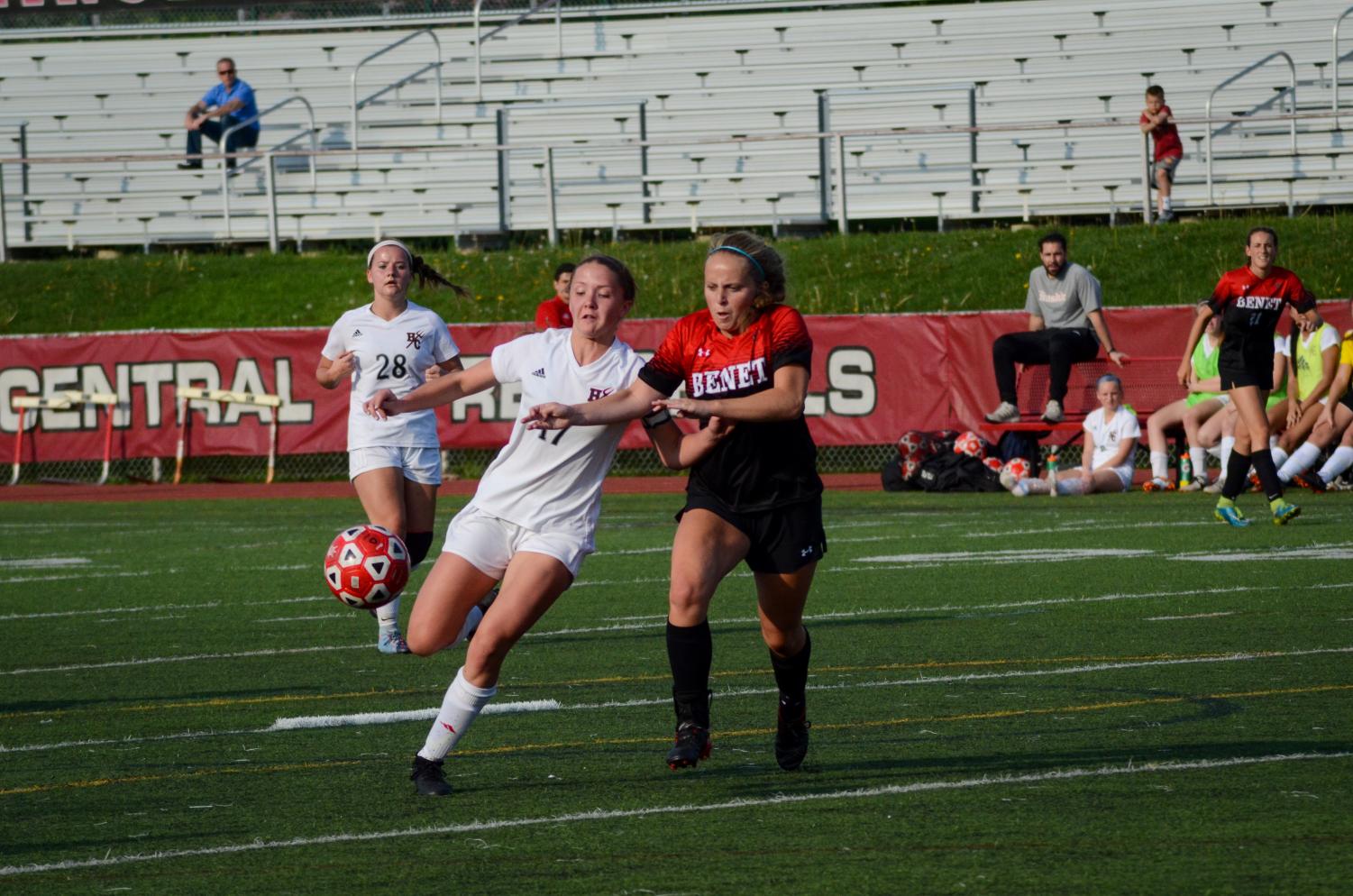 Girls soccer plays in their senior night game – Devils' Advocate